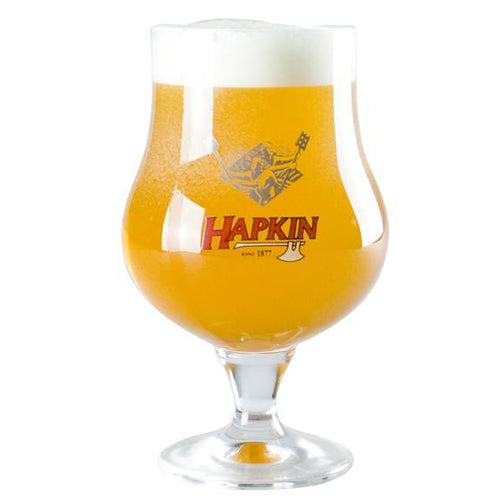 Buy Hapkin Beer Glass 33cl Online - BelgianMart.com
