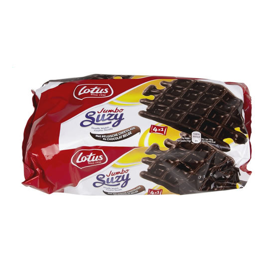 Buy Lotus Jumbo XL Chocolate Suzy Waffle 300 gr Onli - BelgianMart.com