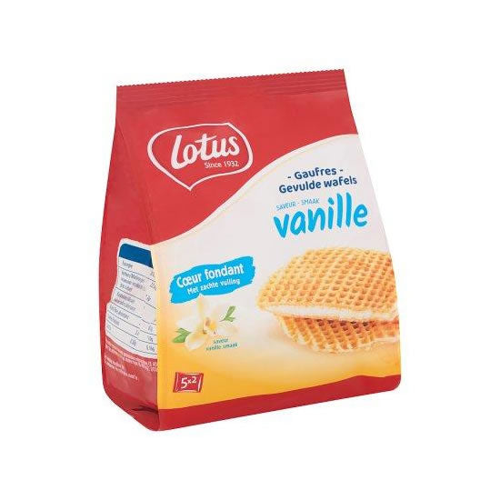 Buy Lotus Waffle Filled With Vanilla Taste 310 gr On - BelgianMart.com