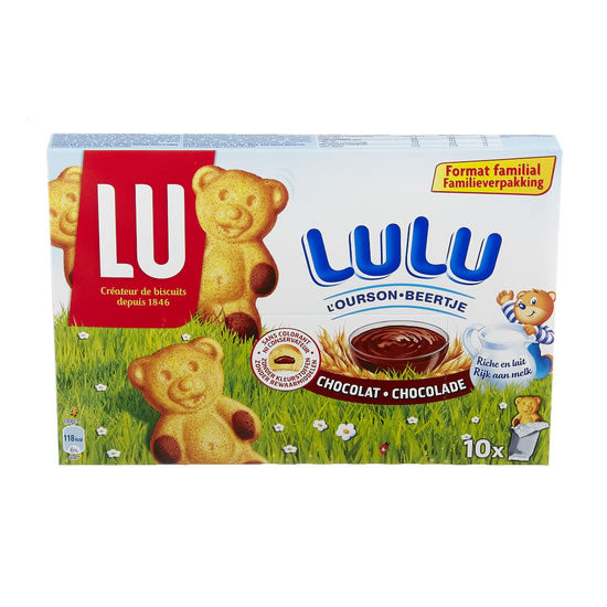Buy Lu Biscuit Ourson au Chocolat 10x30 gr Online - BelgianMart.com