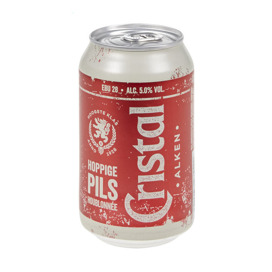 Buy Cristal Alken 5% 330ml Can - BelgianMart.com