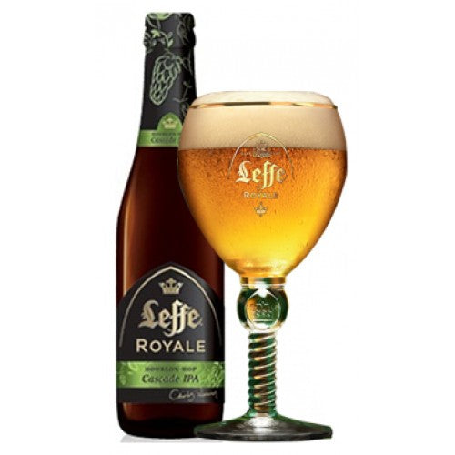 Buy Leffe Royale Cascade IPA 7,5% 330ml - BelgianMart.com