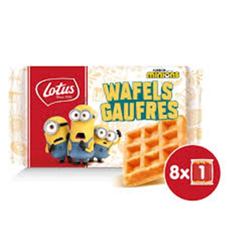 Buy Lotus Minions Waffles 8x28 gr Online - BelgianMart.com