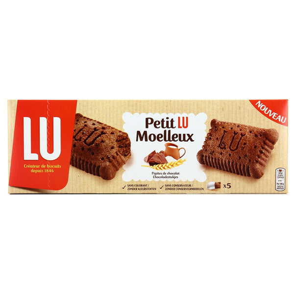 Buy Lu petit moelleux cakes chocolat 140 gr - Online BelgianMart.com