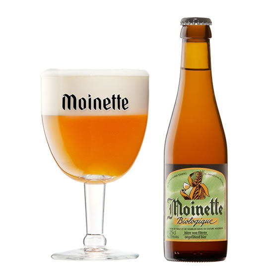 Buy Moinette Blonde Bio 7,5% 330ml - BelgianMart.com