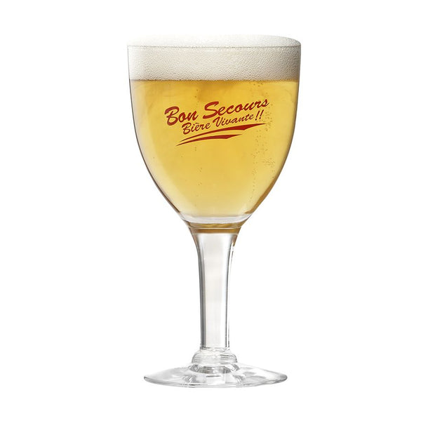 Buy Bon Secours Beer Glass 30 cl Online - BelgianMart.com