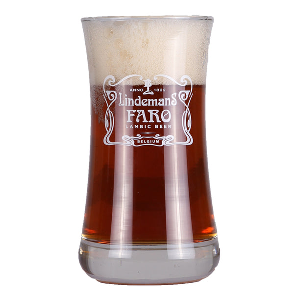 Buy Lindemans Faro Beer Glass 25cl Online - BelgianMart.com